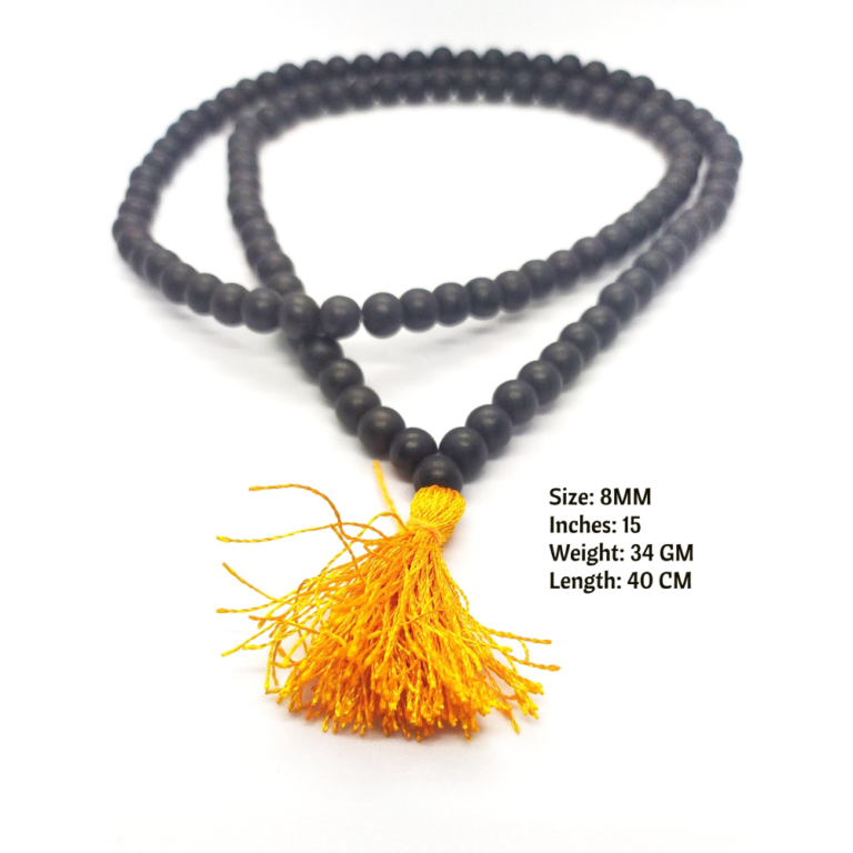 Buy Original Karungali Malai in 4MM, 6MM, 8MM & 10MM Beads