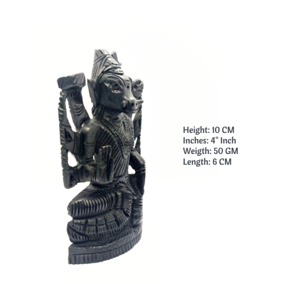 Original Karungali Varahi Amman Statue 4 & 6 Inches - Karungali